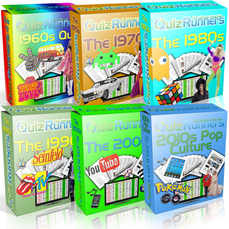 Trivia Night Games | Quiz Night Trivia | Quiz Runners