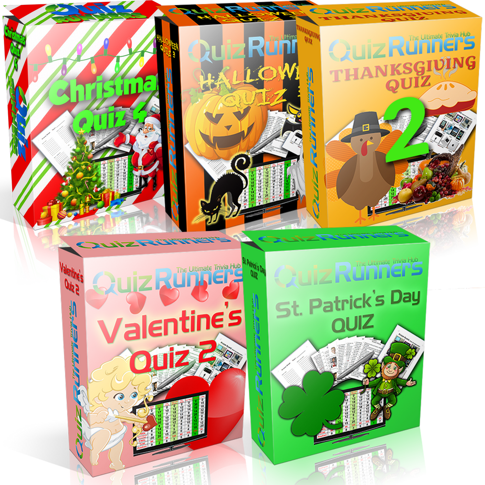 Trivia Night Games | Quiz Night Trivia | Quiz Runners