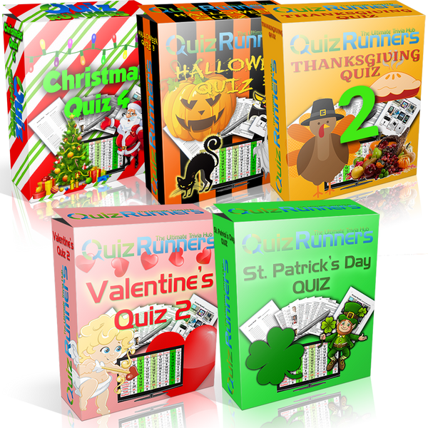 Trivia Night Games | Quiz Night Trivia | Quiz Runners