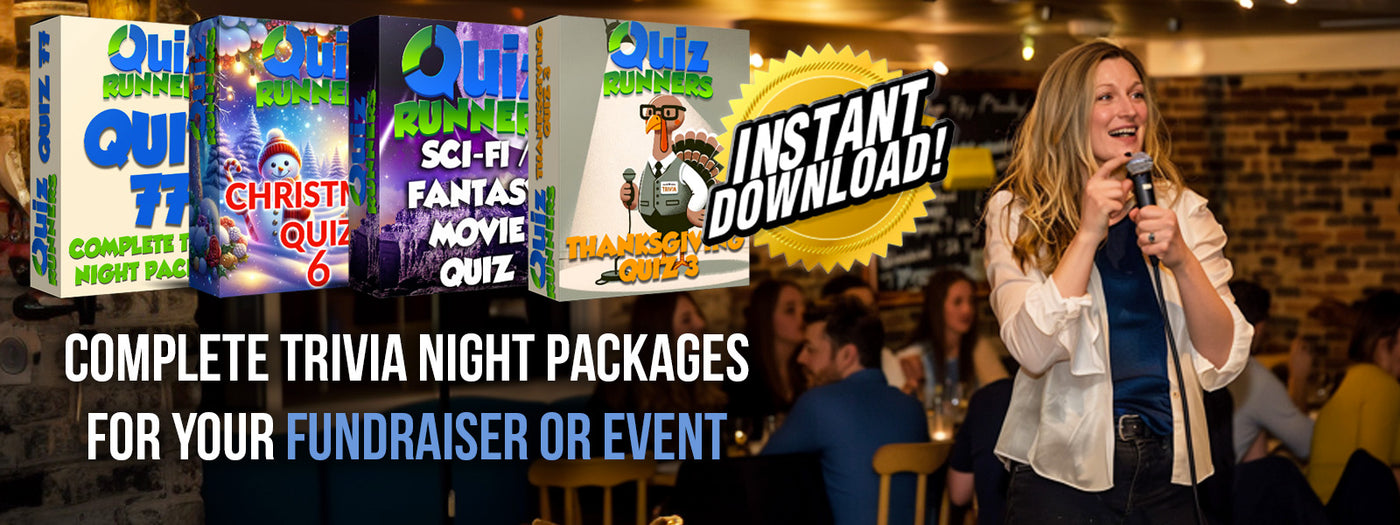 Trivia Night Games | Bar Trivia Questions | Quiz Night | QuizRunners