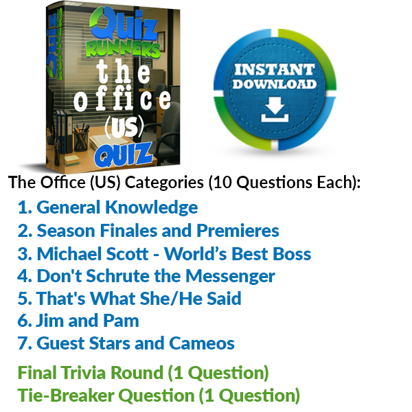 The Office (US) Quiz - Michael, Jim, Pam, Dwight and the gang!