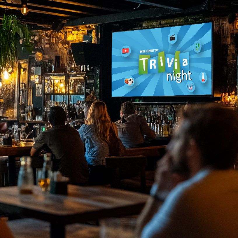 Trivia Night Kit 1 | Quiz - Movies, History, Celebrity Marriages