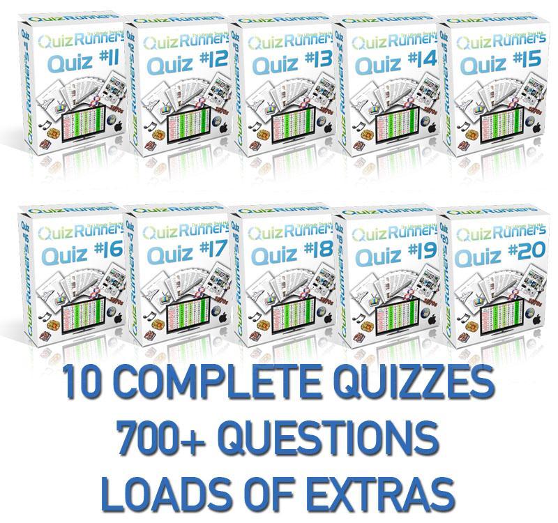 10-Pack Trivia Night Kits – Quiz Night Packages