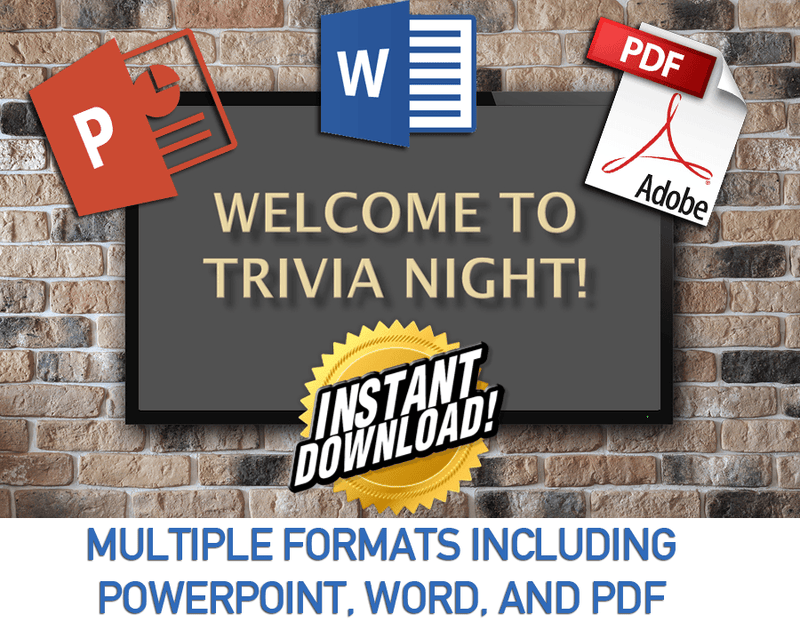 40-Pack Trivia Night Bundle